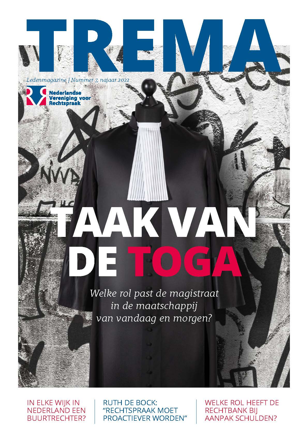 Ledenmagazine Trema - De Nederlandse Vereniging voor Rechtspraak