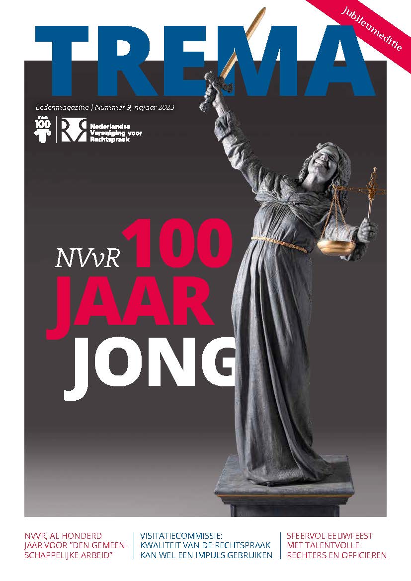 Ledenmagazine Trema - De Nederlandse Vereniging voor Rechtspraak